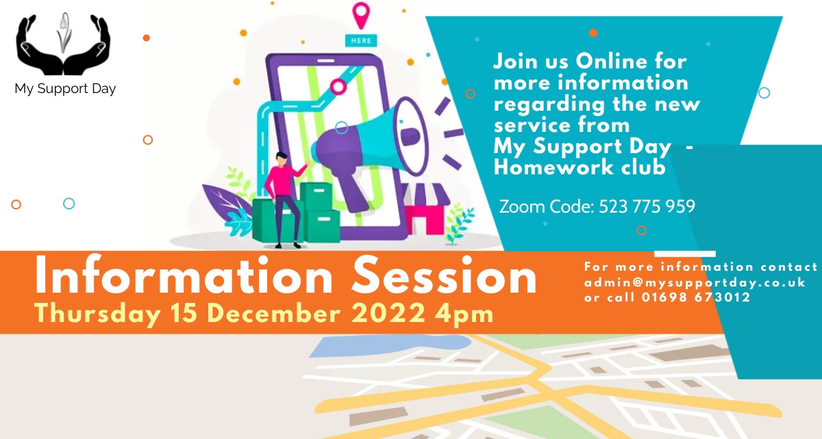 My Support Day – Homework Club Information Session – South Lanarkshire ADP
