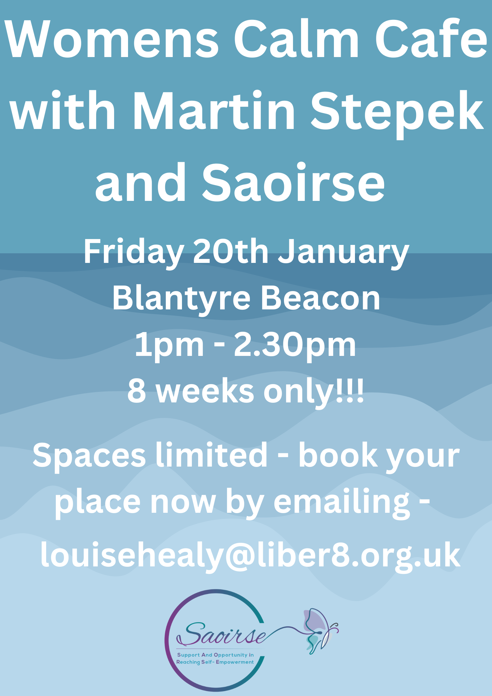 Calm Cafe with Martin Stepek – South Lanarkshire ADP