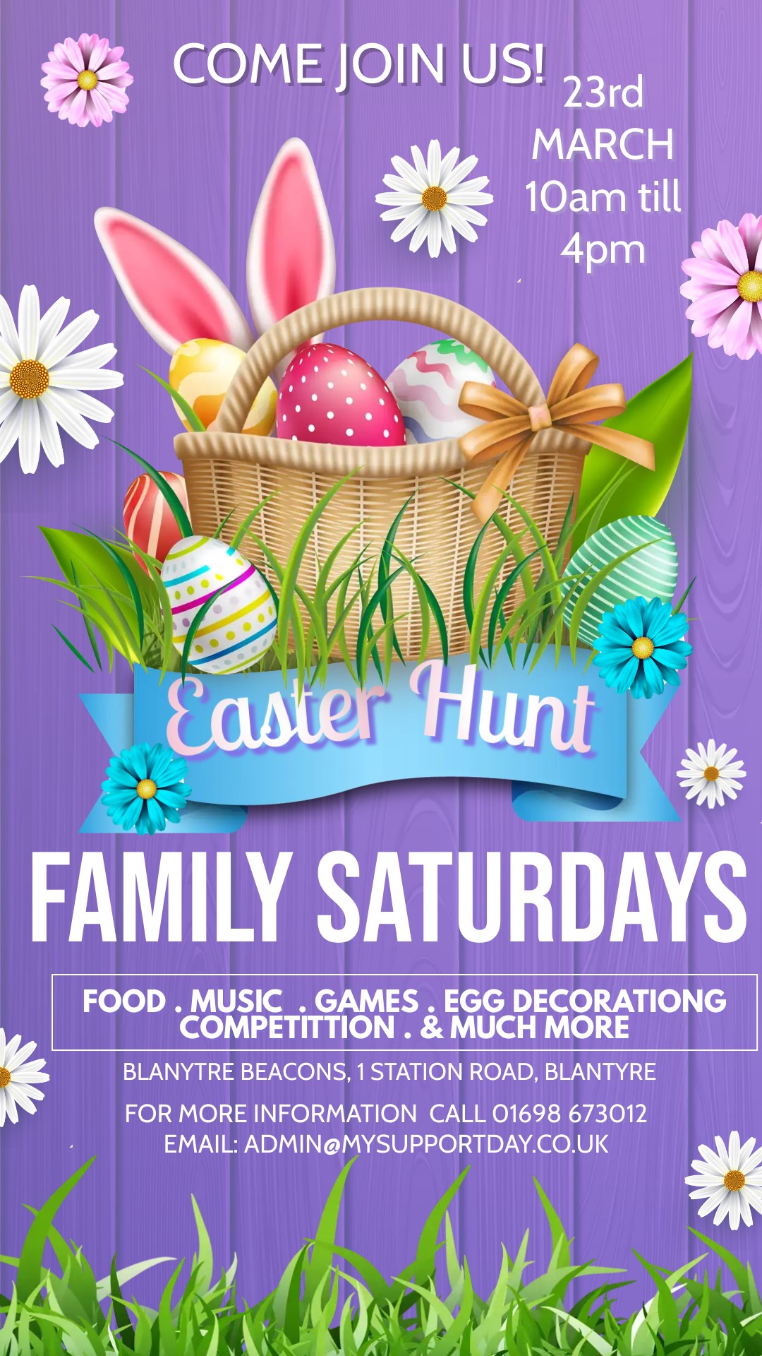 Easter Family Saturdays – South Lanarkshire ADP