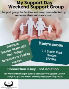 My Support Day – Weekend Support Group – South Lanarkshire ADP