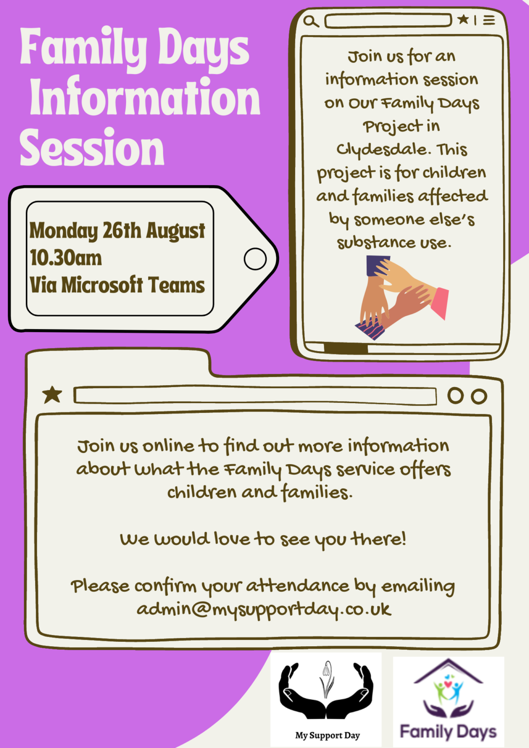 Family Days Information Session – South Lanarkshire ADP