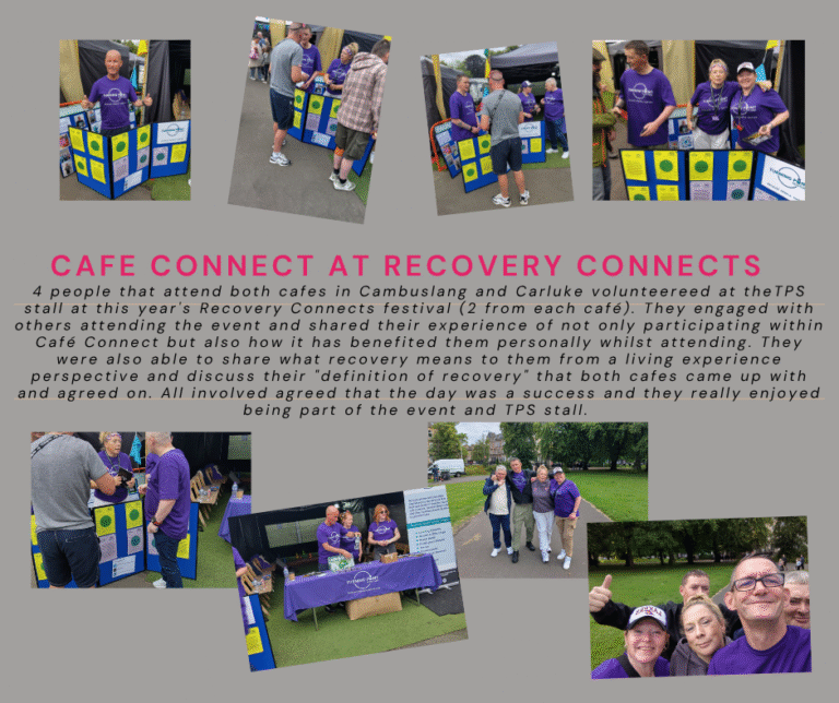 Café Connect at Recovery Connects Festival – South Lanarkshire ADP